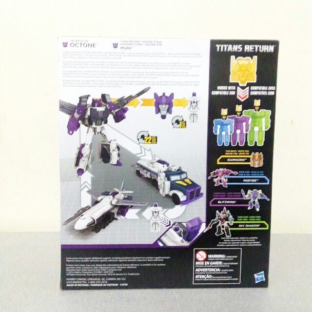 Hasbro Transformers Titans Return Octone (Tankor/Octane), Hobbies ...