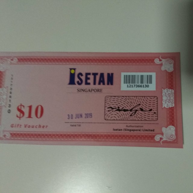 Isetan Vouchers, Tickets & Vouchers, Vouchers on Carousell