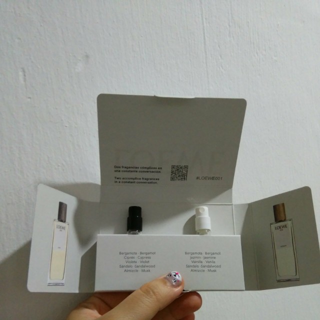 loewe 001 edp vial 2x2ml, Men's Fashion, Bags, Belt bags, Clutches and ...