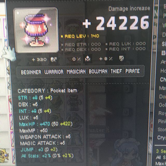 Maplesea Aquila pink holy grail, Video Gaming, Video Game Consoles ...