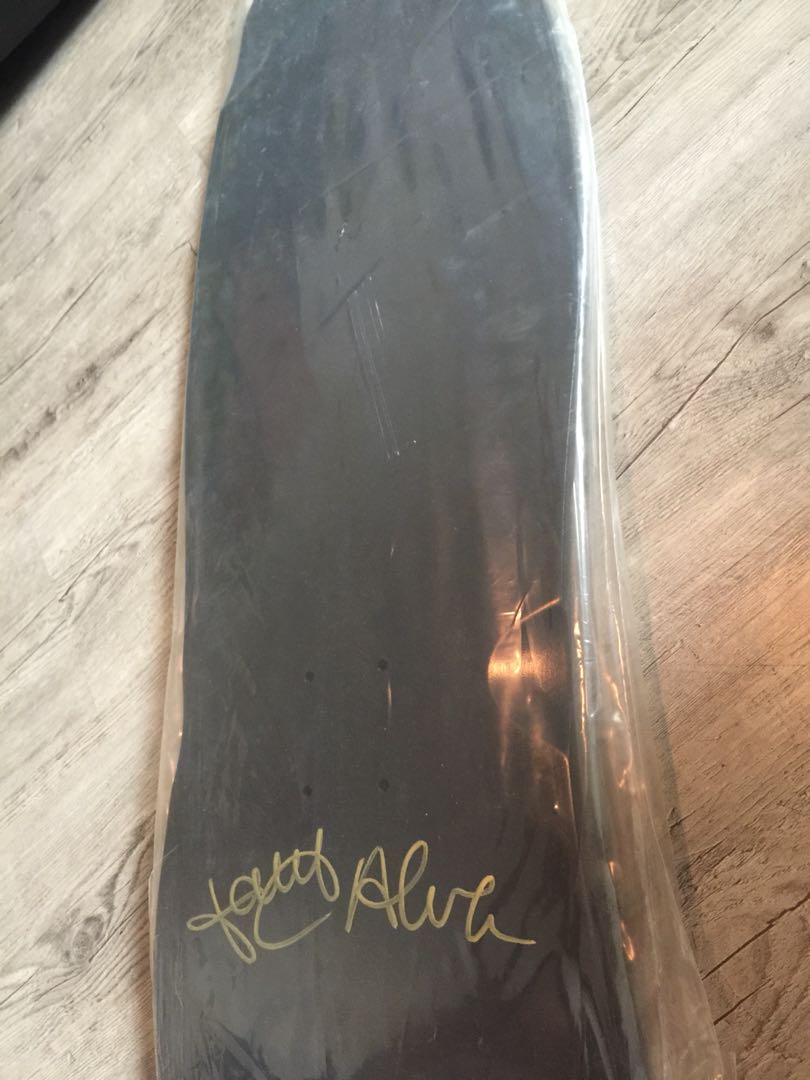 Metallica vs tony alva sign skate deck, Hobbies & Toys, Toys & Games on ...