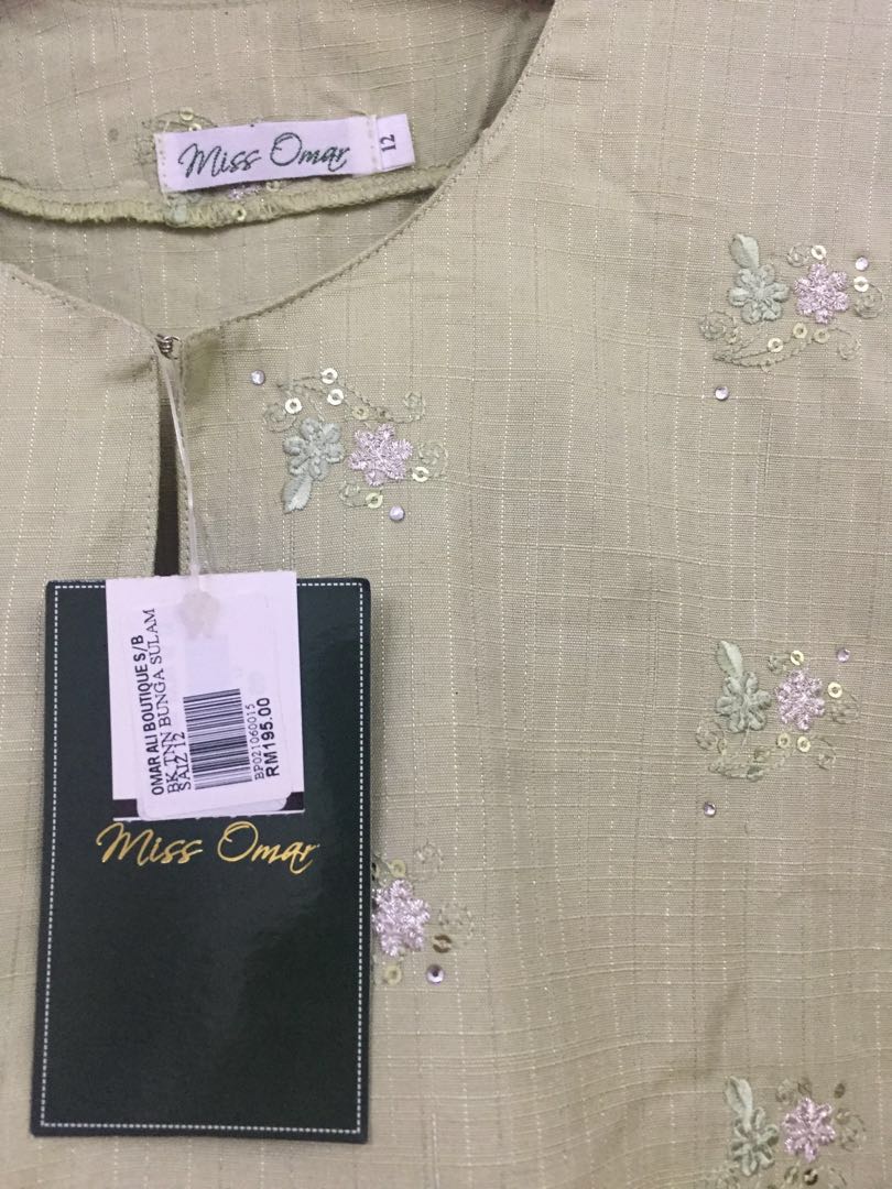 Miss Omar by Omar Ali baju kurung, Babies & Kids, Babies & Kids Fashion ...