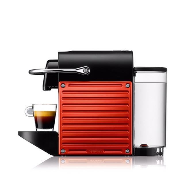 Nespresso Pixie Red Coffee Machine, TV & Home Appliances, Kitchen ...