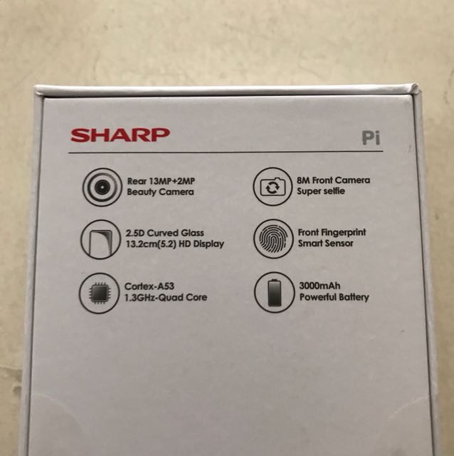 Sharp Pi, Telepon Seluler & Tablet di Carousell