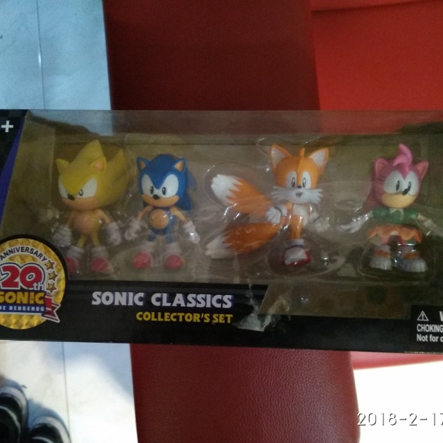 Sonic Hedgehog Limited Edition collector's set, Hobbies & Toys, Toys ...