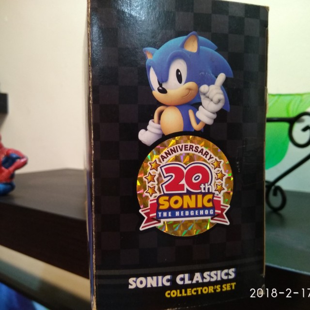 Sonic Hedgehog Limited Edition collector's set, Hobbies & Toys, Toys ...