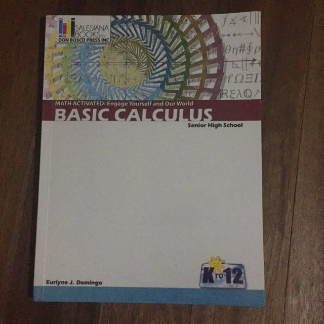 Basic Calculus K12 Textbooks for Senior High School, Hobbies & Toys ...