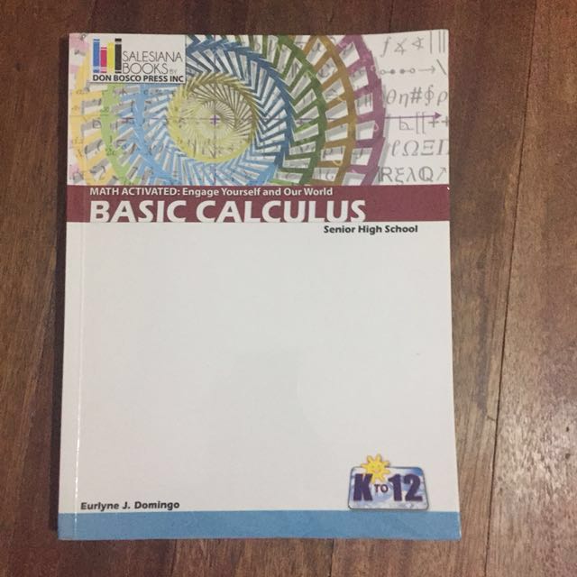Basic Calculus K12 Textbooks for Senior High School, Hobbies & Toys ...