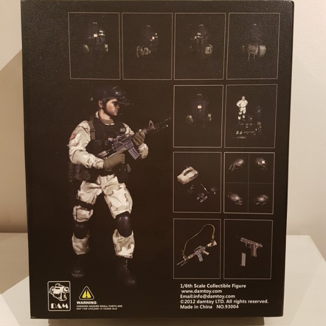 DAM TOYS Delta Force Sgt. First Class (1/6 Scale), Hobbies & Toys, Toys ...