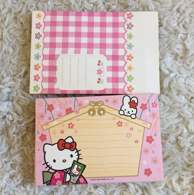 Hello kitty postcards and envelopes, Hobbies & Toys, Stationary & Craft ...