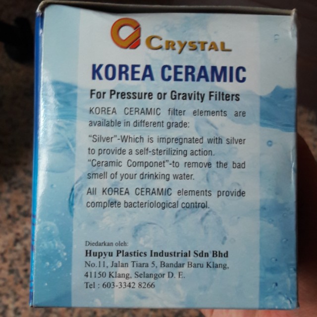 Korea Ceramic Water Filter, Everything Else on Carousell