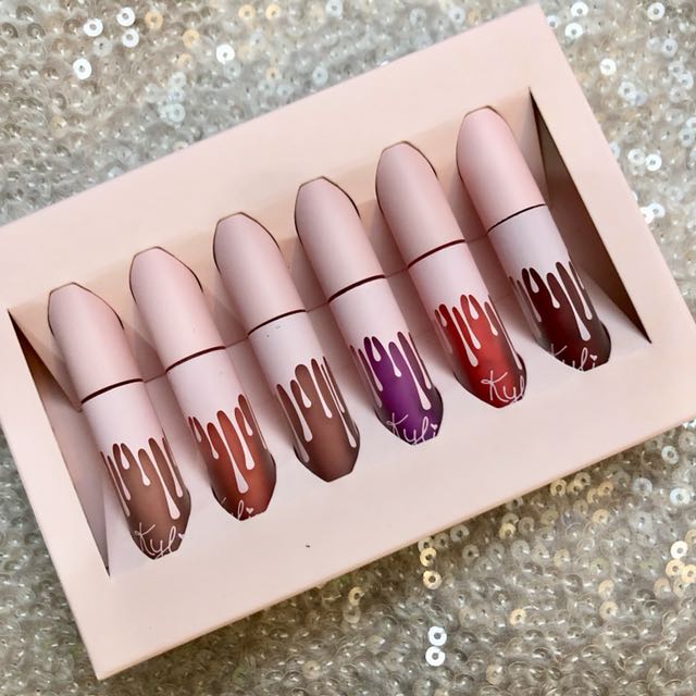 Kylie birthday mini matte lipstick, Beauty & Personal Care, Face ...