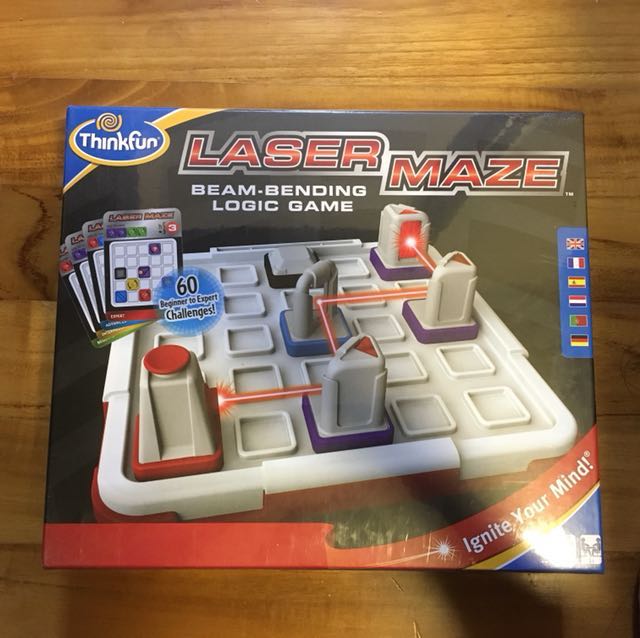 Laser Maze Logic Game, Hobbies & Toys, Toys & Games on Carousell