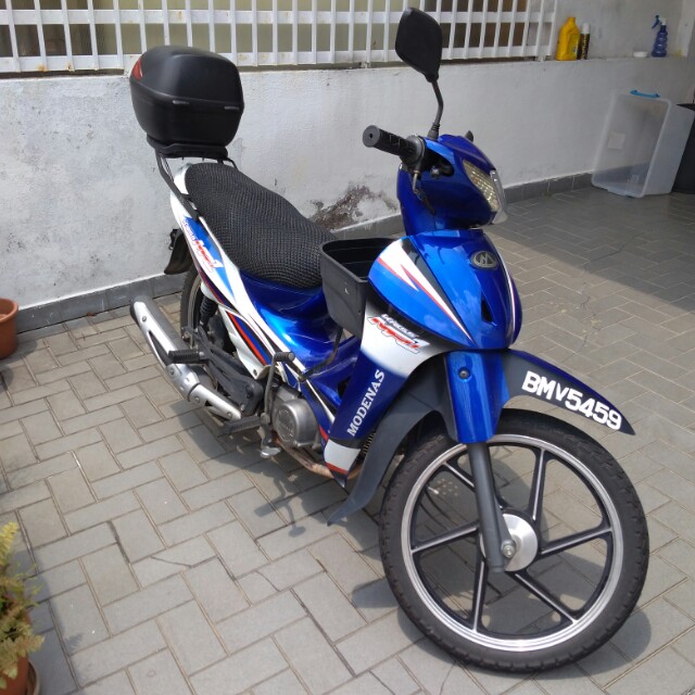Motorsikal Modenas Kriss MR1 100cc Motorcycle, Motorbikes on Carousell