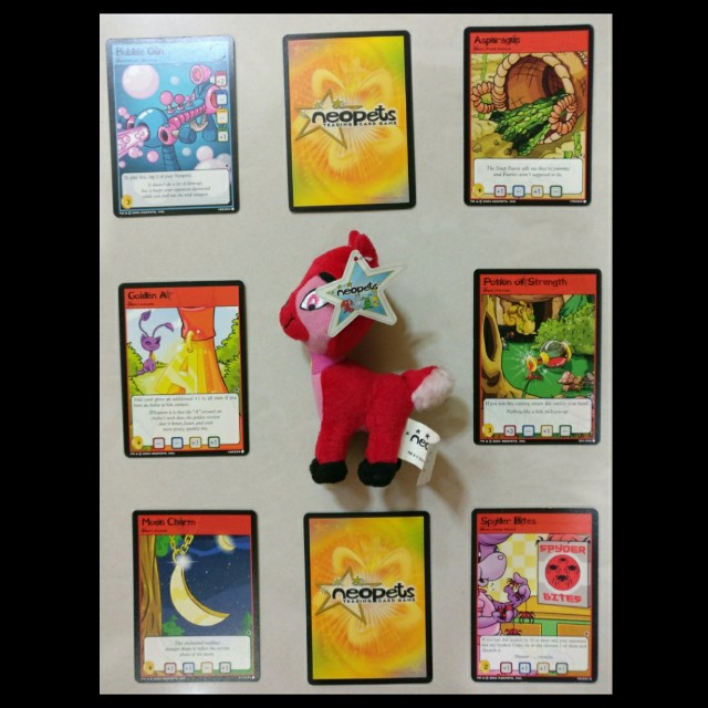 Neopets Red Ixi Plushie, Hobbies & Toys, Toys & Games on Carousell