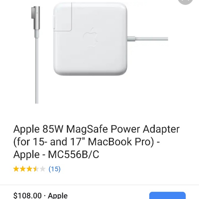 Original Apple macbook power cable, Computers & Tech, Parts ...