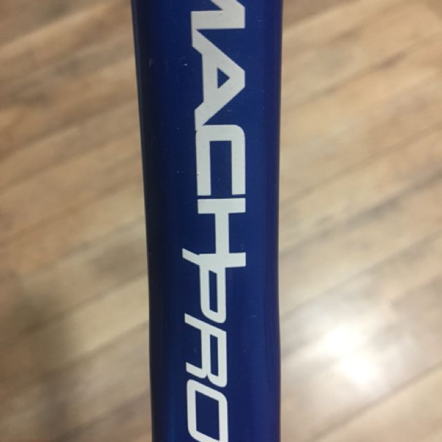 Tennis Racket Wilson Mach Pro double x, Sports Equipment, Sports ...
