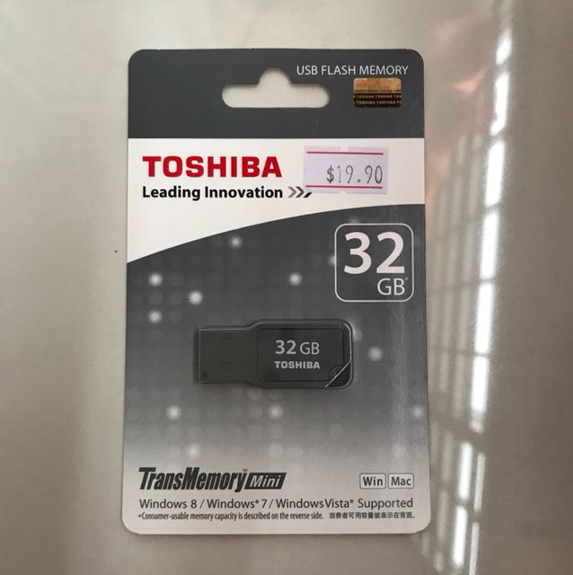 Toshiba 32GB USB Flash Memory, Computers & Tech, Parts & Accessories ...