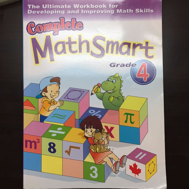 Complete MathSmart - Grade 4, 興趣及遊戲, 書本 & 文具, 書本及雜誌 - 補充練習 - Carousell