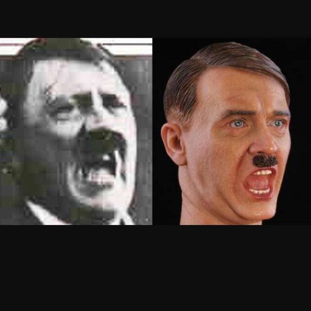 DID Hitler Head sculpt headsculpt. (DAM WWII Hot Toys), Hobbies & Toys ...