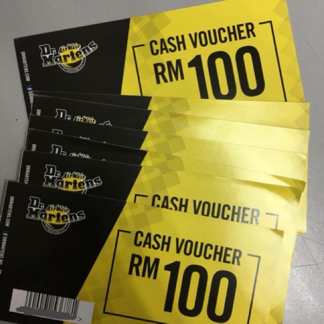 Dr Marteen Voucher, Tickets & Vouchers, Vouchers on Carousell