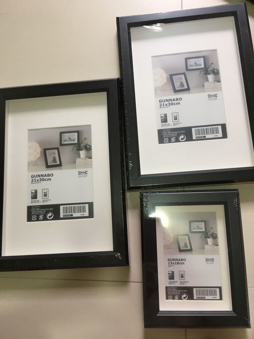 Ikea Frames 3 for $10. Brand new, Furniture & Home Living, Home Decor ...