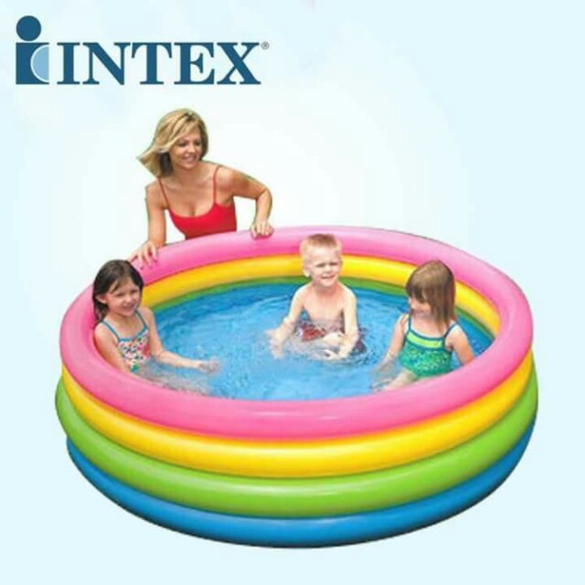 Intex swimming pool, Babies & Kids, Infant Playtime on Carousell