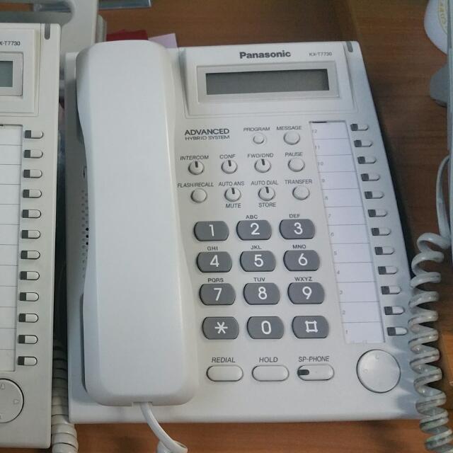 Panasonic PBX System Office Phone KX-T7730, Computers & Tech, Office & Business Technology on ...