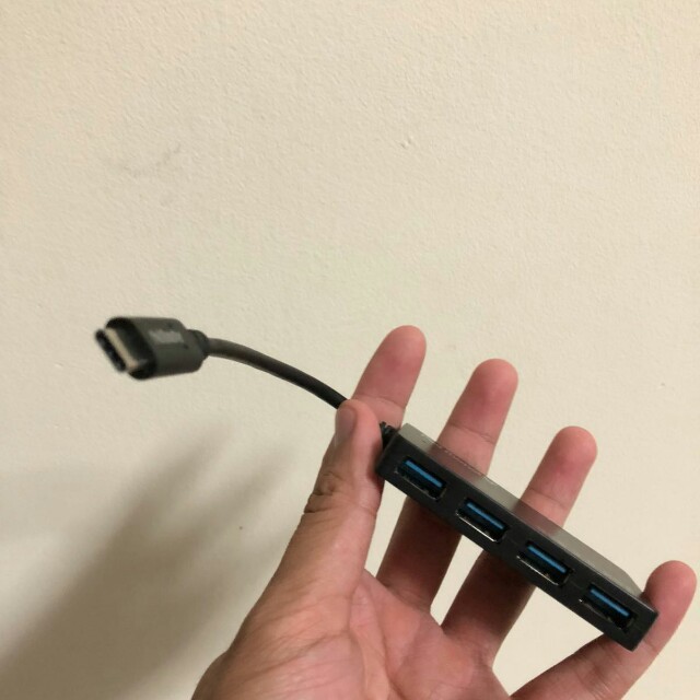 Red Monster Multi usb adapter for USB-C, Computers & Tech, Parts ...