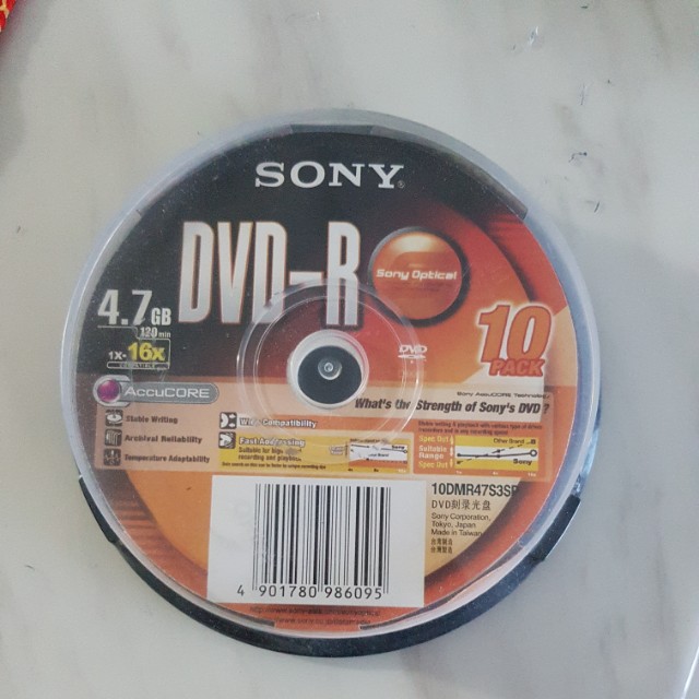 Sony DVD - R, TV & Home Appliances, TV & Entertainment, Entertainment Systems & Smart Home ...