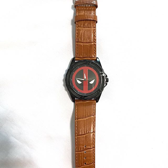 Super Mint Marvel Deadpool Original Watch - Leather (Used), Mobile ...