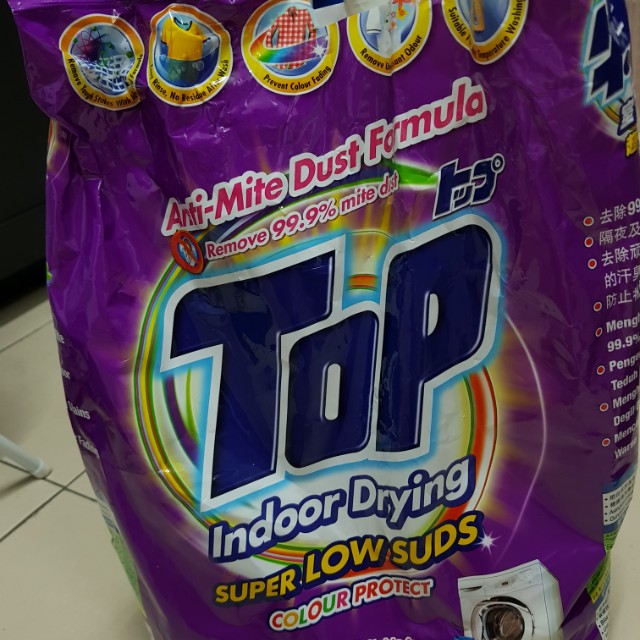 TOP Indoor Drying Low Suds Washing Detergent - Powder, Everything Else ...