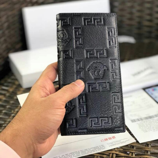 Versace wallet, Men's Fashion, Watches & Accessories, Wallets & Card ...