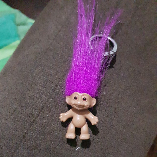 Vintage Trolls keychain, Women's Fashion, Watches & Accessories, Other ...