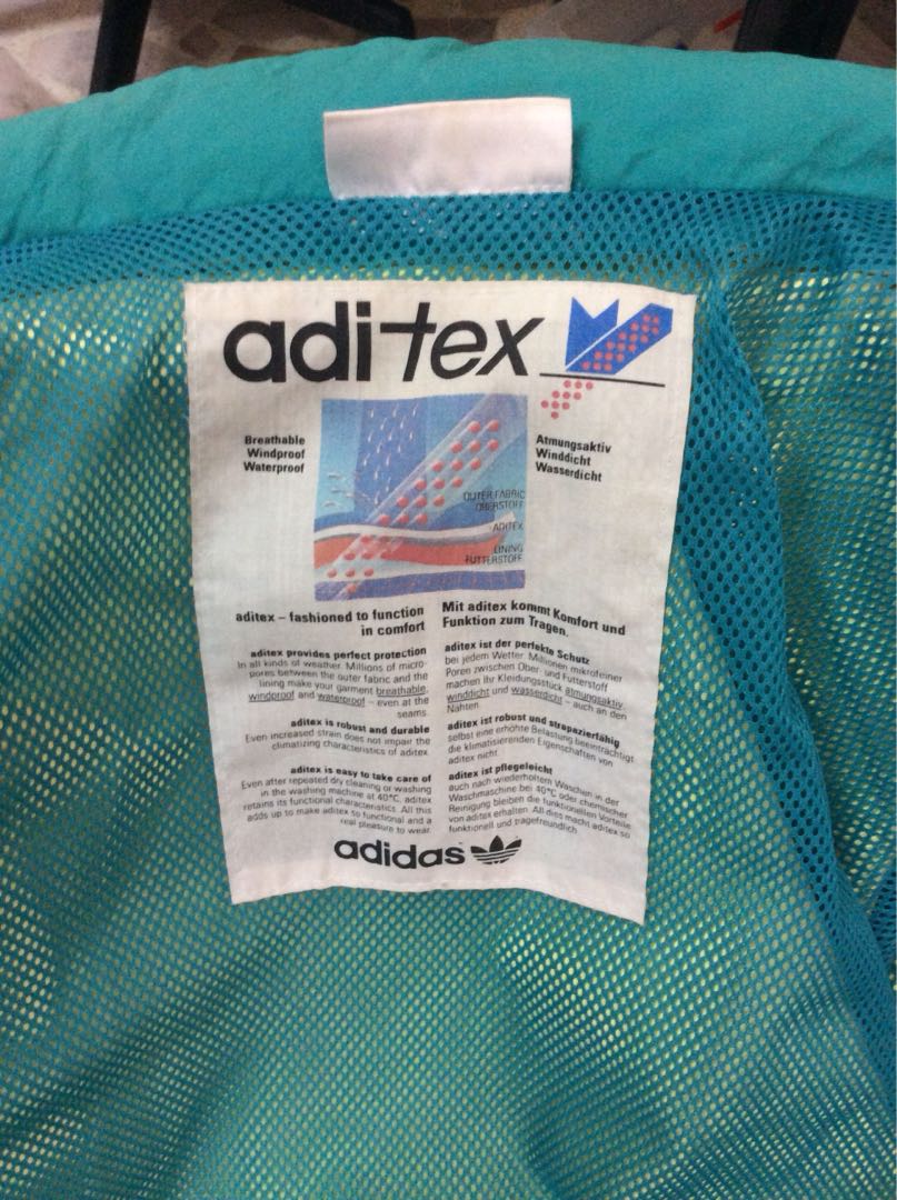 Adidas Aditex vintage jacket (Made in West Germany), Men's Fashion ...