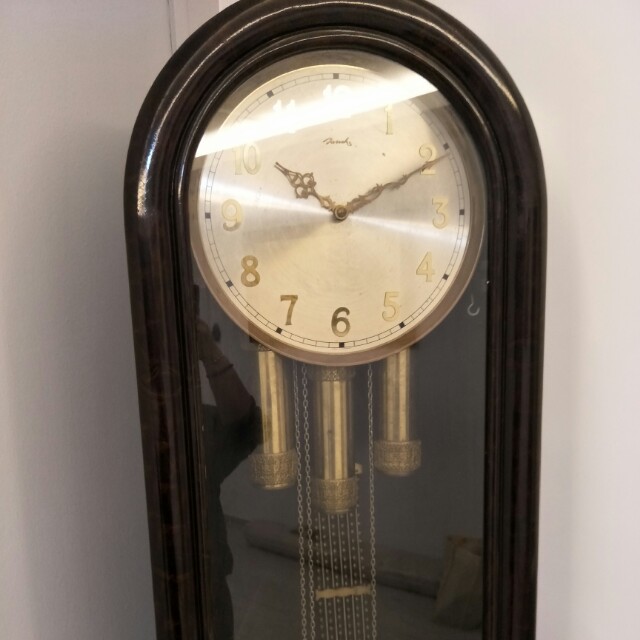 Erhard Jauch Grandfather Clock, Furniture & Home Living, Home Decor ...