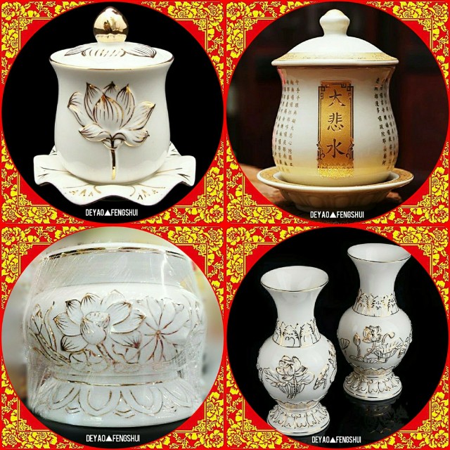 BN Auspicious Religious Silver Offering Burner Bin , Hobbies & Toys ...
