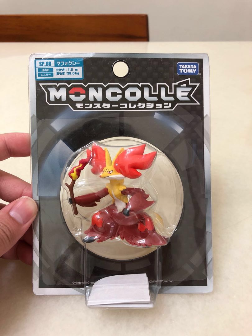 BNIB Pokemon Takara Tomy Moncolle SP_08 figurine Delphox, Hobbies & Toys, Toys & Games on Carousell