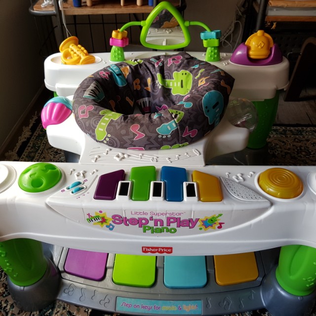 Fisher Price step and play piano, Babies & Kids, Infant Playtime on ...