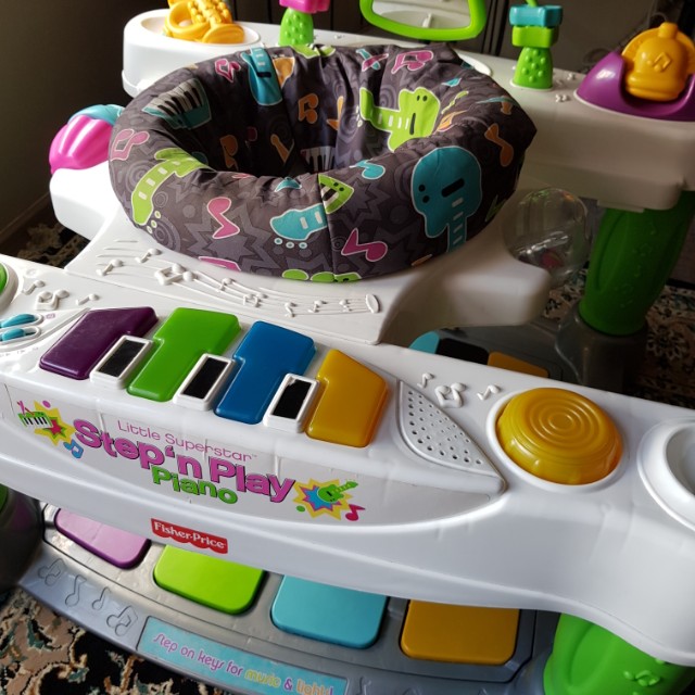 Fisher Price step and play piano, Babies & Kids, Infant Playtime on ...