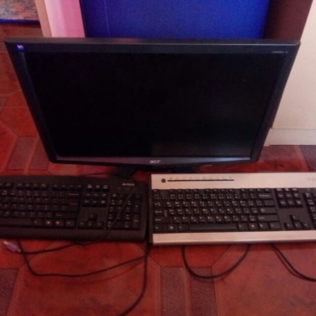 for sale acer monitor,cpu and keyboards, Computers & Tech, Parts ...