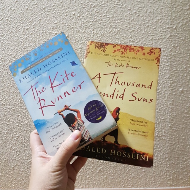 Khaled Hosseini Books (The Kite Runner, A Thousand Splendid Suns ...