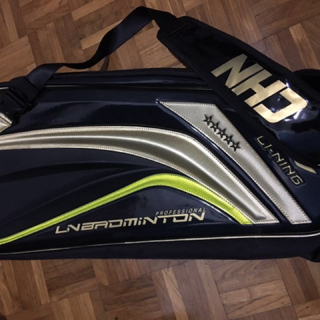 Lining Racket Bag, Sports Equipment, Exercise & Fitness, Toning ...