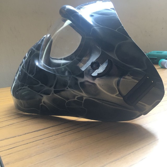 Nerf/airsoft face mask (black), Sports Equipment, Sports & Games, Water ...