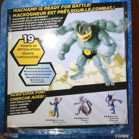 Pokemon Hero Figure Machamp, Hobbies & Toys, Toys & Games on Carousell