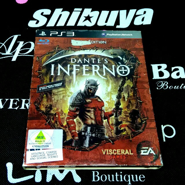 PS3 Game Dante's Inferno Divine Edition, Video Gaming, Video Games ...