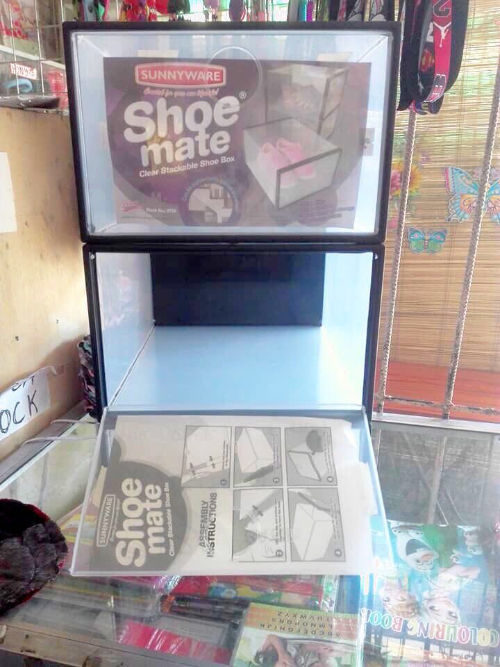 SHOEMATE shoebox, Furniture & Home Living, Home Improvement ...