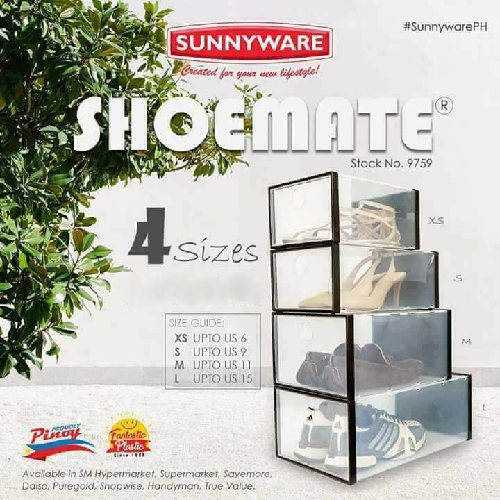 SHOEMATE shoebox, Furniture & Home Living, Home Improvement ...
