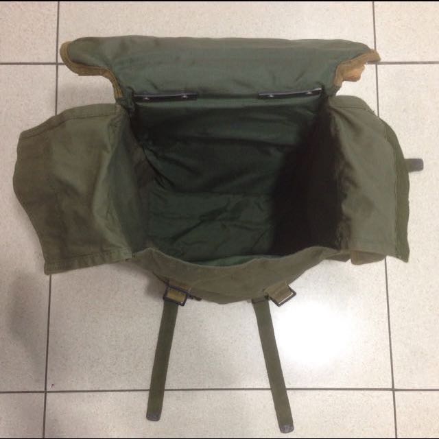 (SOLD To A****l!)Vintage 1960's Heavy Duty Waxed Canvas Military ...