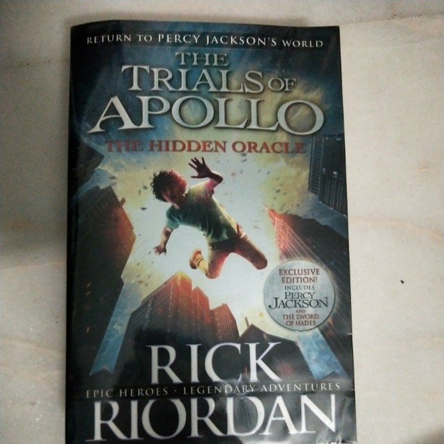 THE TRIALS OF APOLLO: THE HIDDEN ORACLE, Hobbies & Toys, Books ...